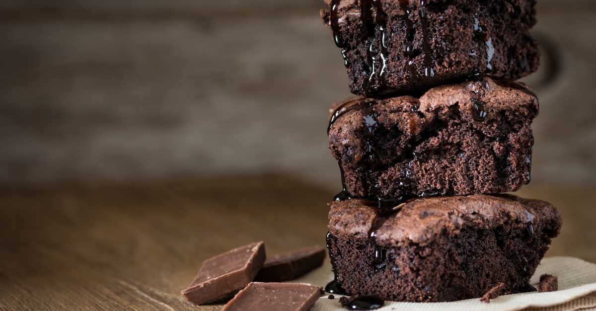Easy Brownie Stack - Cooking Also